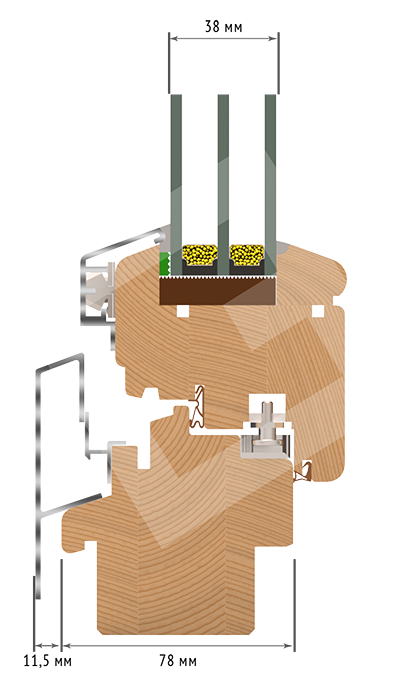 Деревянные окна в Москве - цены, производство окон из дерева, установка.